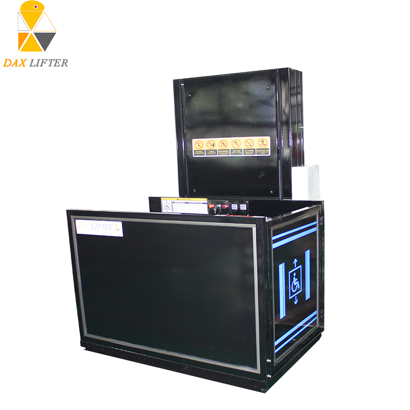 China Simple Type Vertical Wheelchair Lift Hydraulic Elevator for Home ...