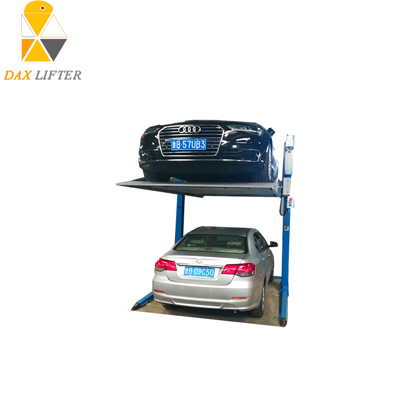 China CE Approved Hydraulic Double-deck Car Parking System Manufacturer ...