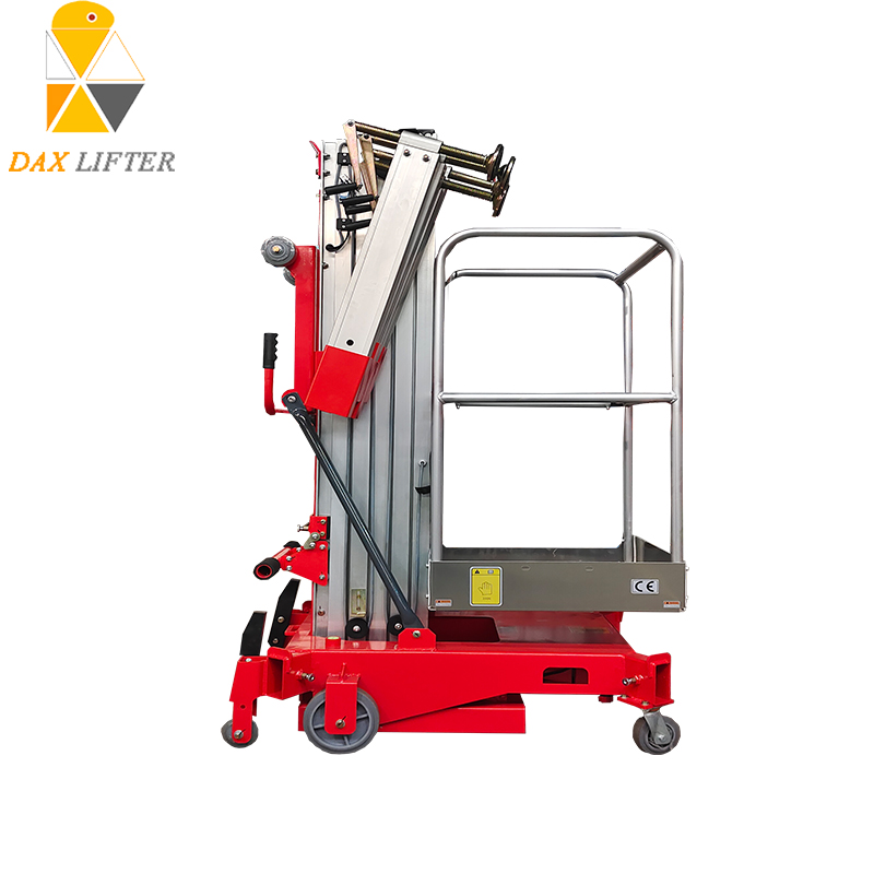 China Single Man Lift Aluminum Manufacturer and Supplier | Daxin